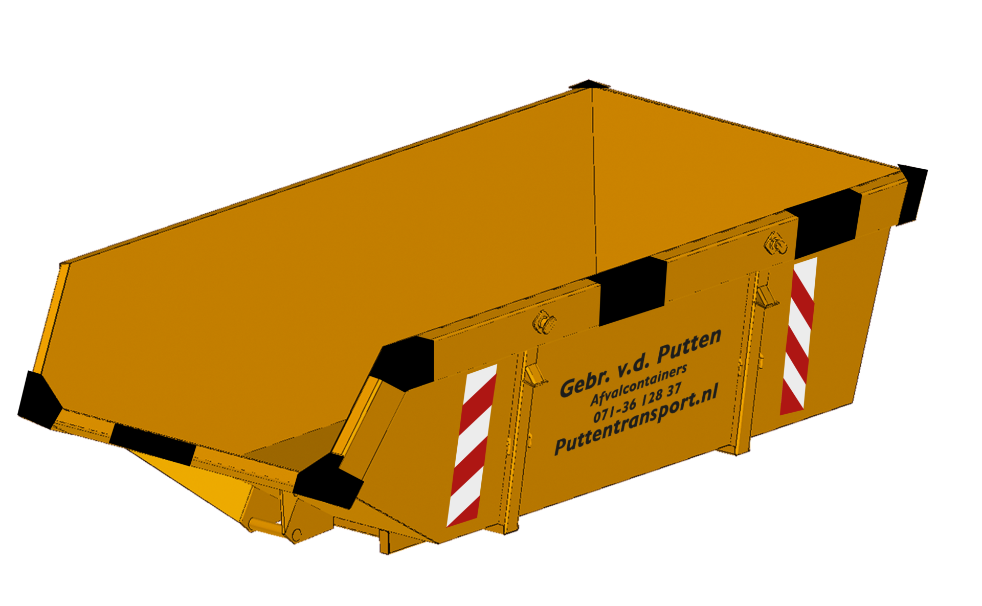 Afvalcontainer 6m3 - Gebr. van der Putten